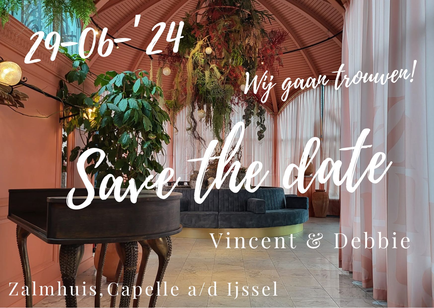 Programma – Bruiloft Debbie en Vincent